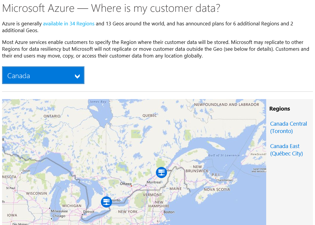 Understanding where you Azure Services are being regionally hosted ...