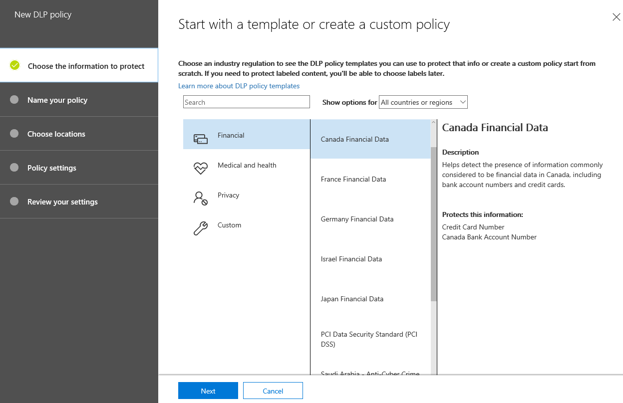 Configure Office 365 Data Loss Prevention (DLP) for SharePoint Online ...