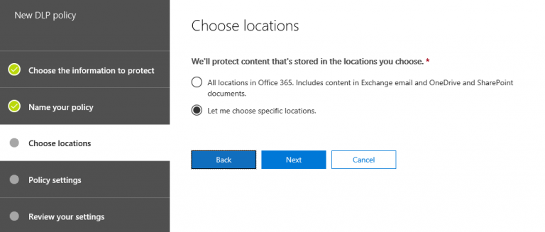 Configure Office 365 Data Loss Prevention (DLP) for SharePoint Online ...