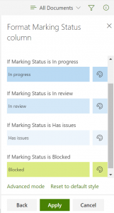 SharePoint List Formatting Walkthrough with GitHub Samples - Rez's Blog Spot